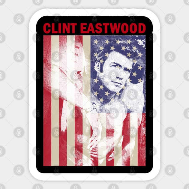 Clint Eastwood Sexy Young Clint Eastwood Sticker Teepublic